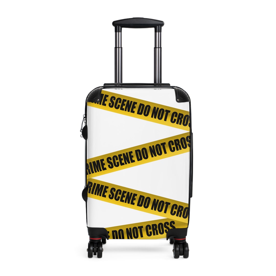 Print on Demand Crime Scene Tape Suitcase CSI Forensics Luggage Travel ...