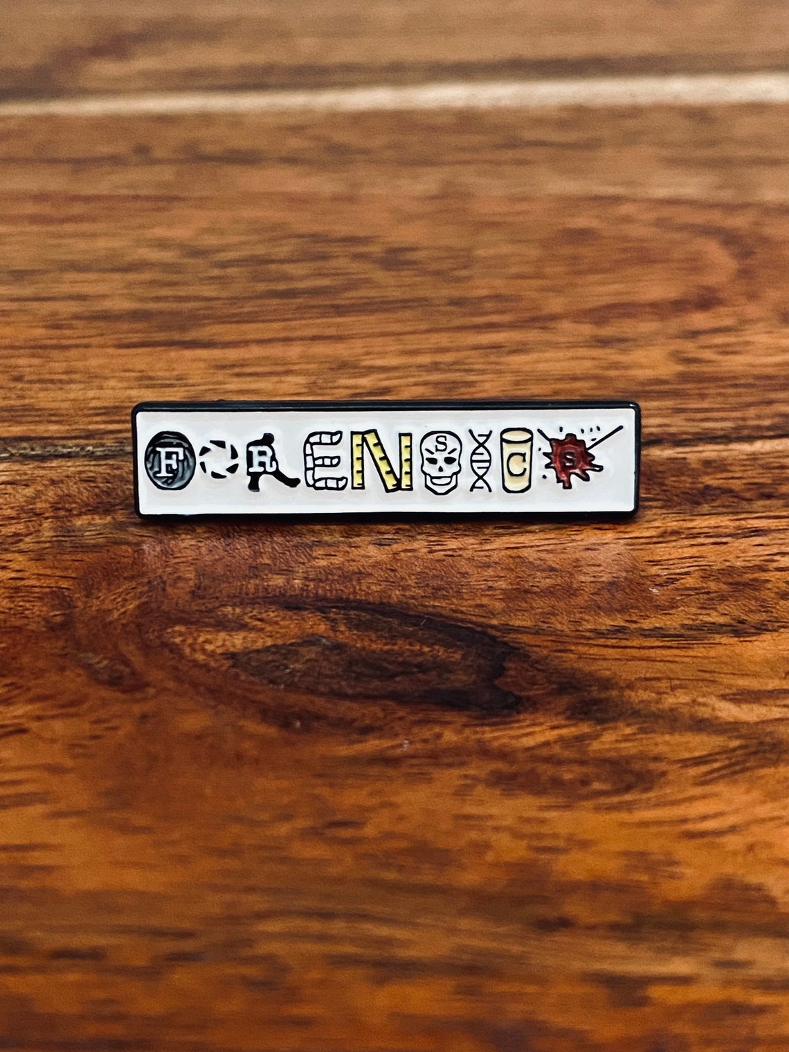 Forensic Science Enamel Pin Forensics Gift CSI Crime Scene - Etsy