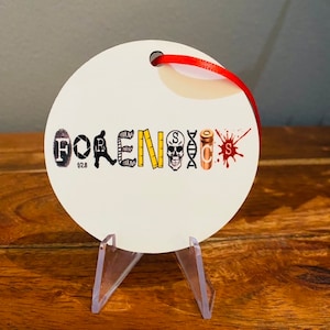 Crime Scene Forensic Flag Christmas Tree Ornament Holiday Season Gift ...