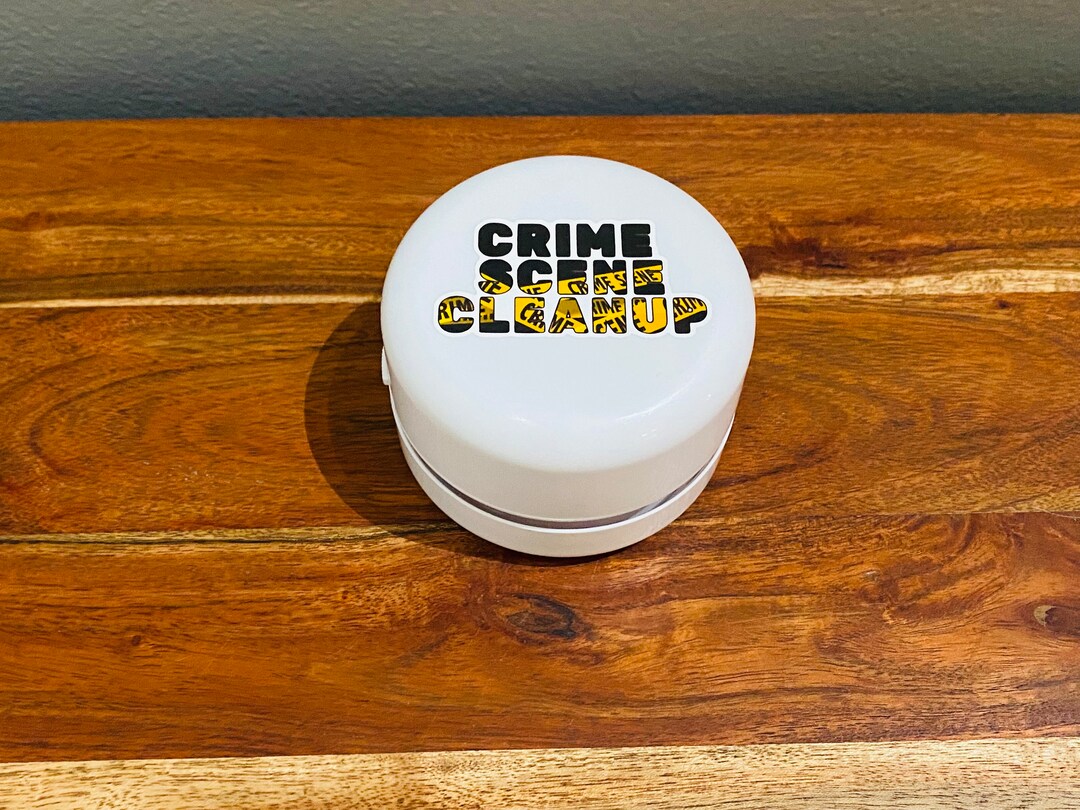 Crime Scene Cleanup Desk Vacuum Personalized Office Products Gift Desk ...