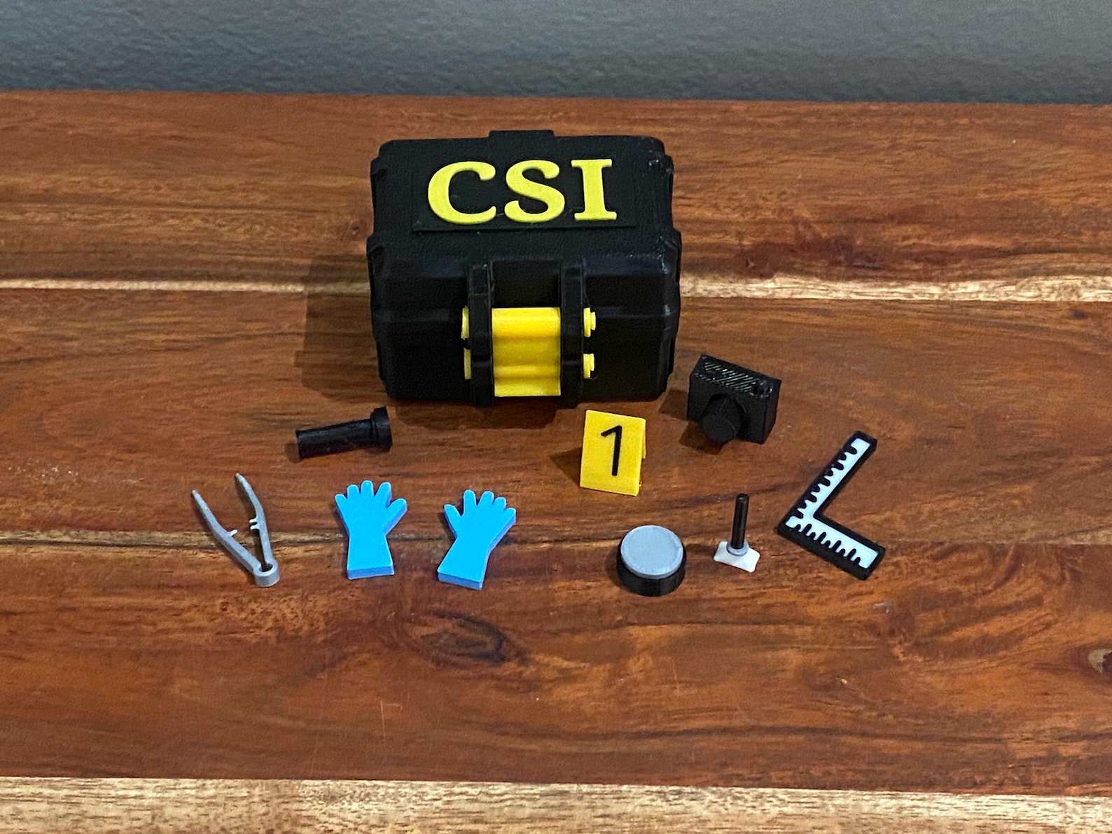Miniature Crime Scene Kit Mini Crime Scene Items Forensics Gift - Etsy