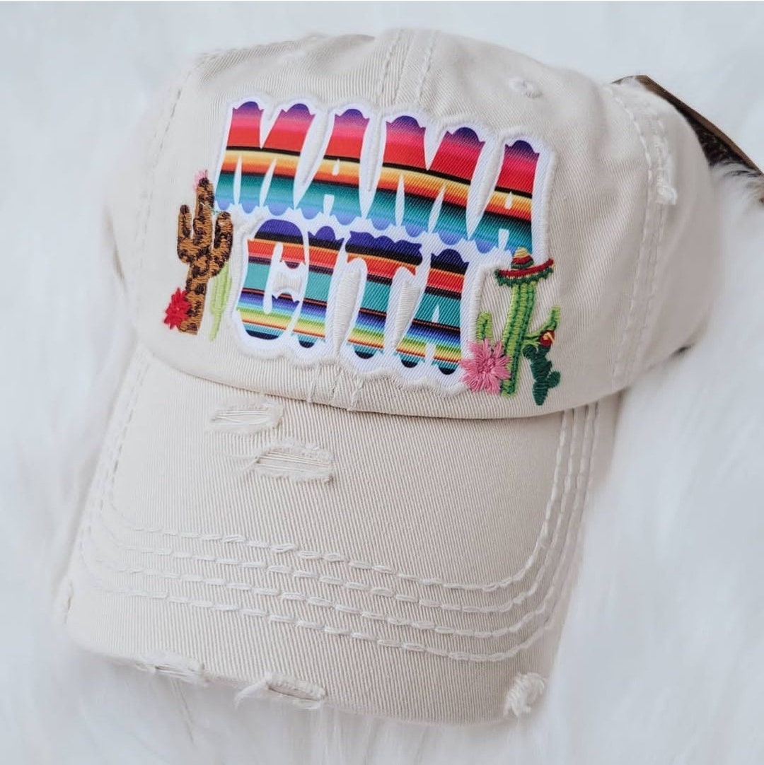 Distressed Serape Cap - Etsy