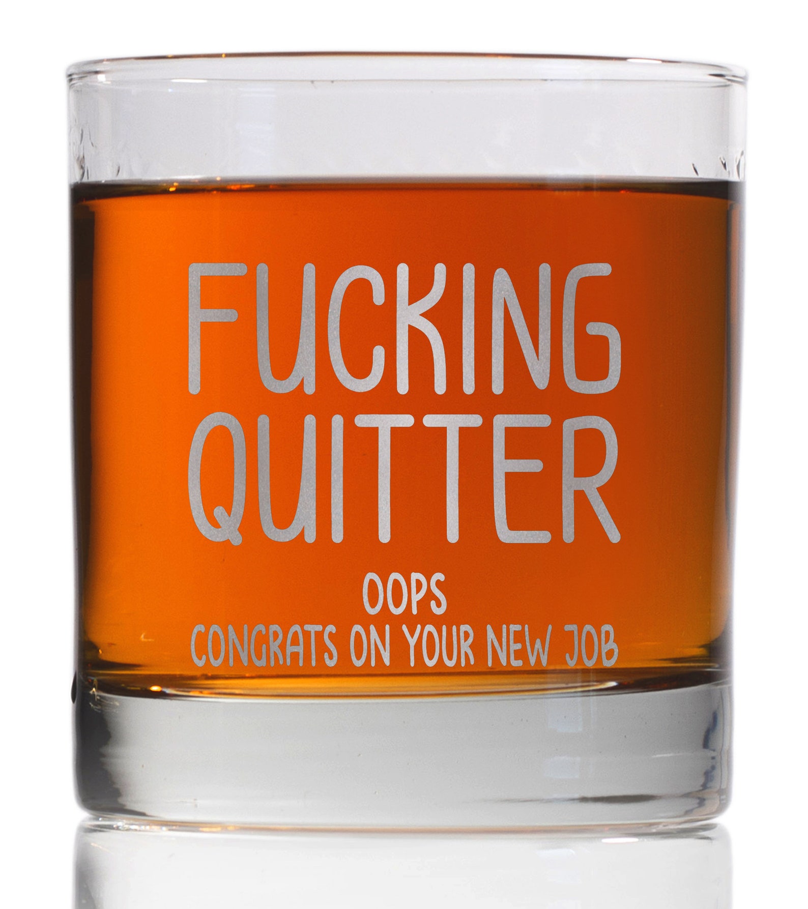 Quitter Oops Congrats on Your New Job Office Coworker Gifts Birthday ...