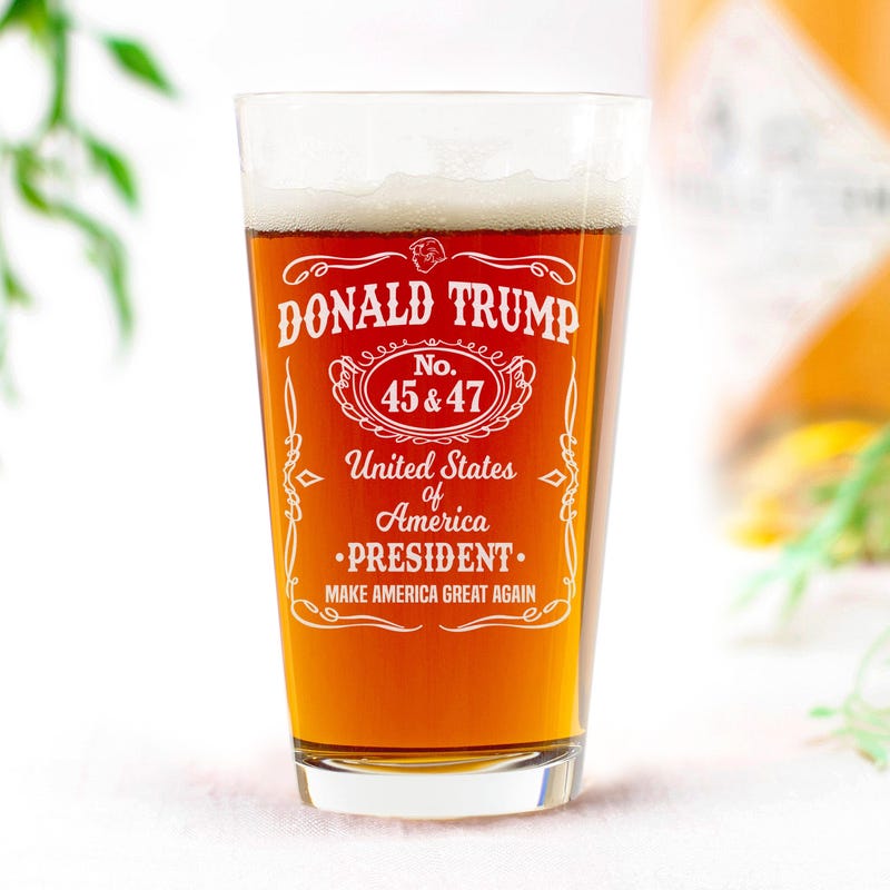 Anti Trump Beer Glass - Etsy