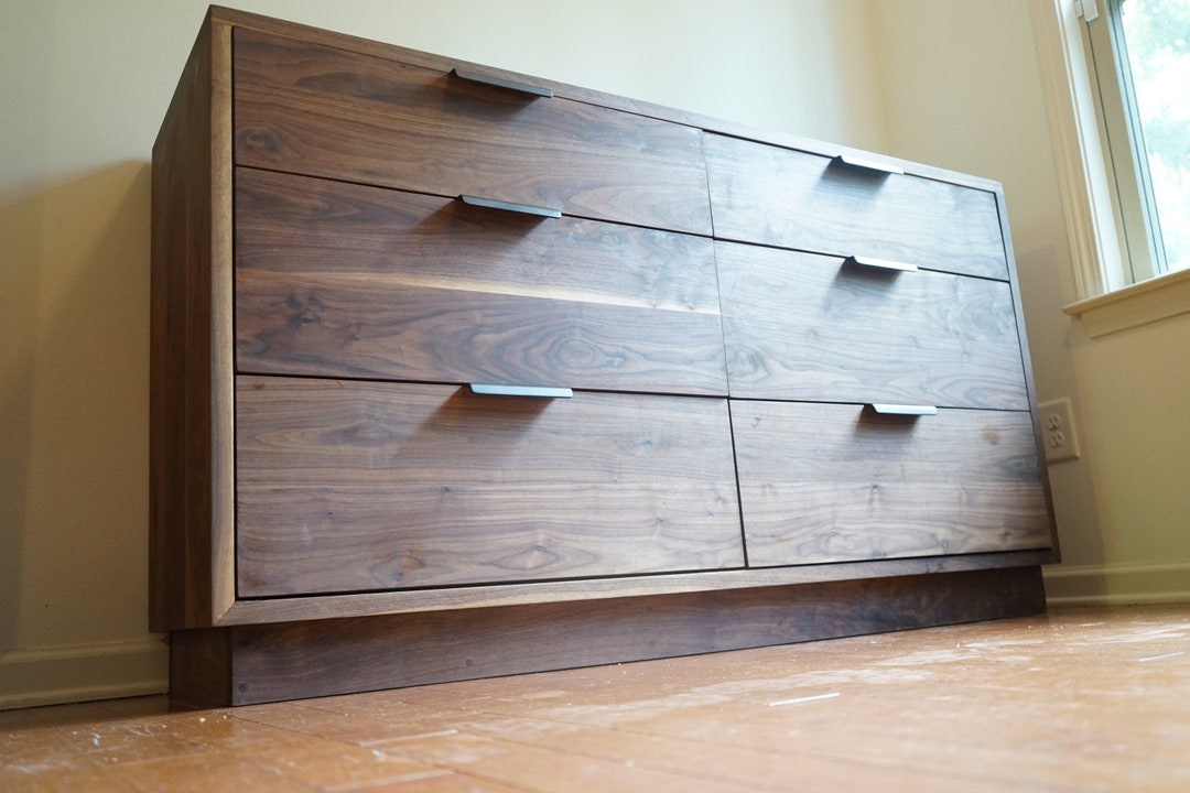 Dresser in Walnut - Sanderswoodworks3@gmail.com - Etsy