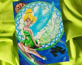 Stained Glass Peter Pan - Etsy