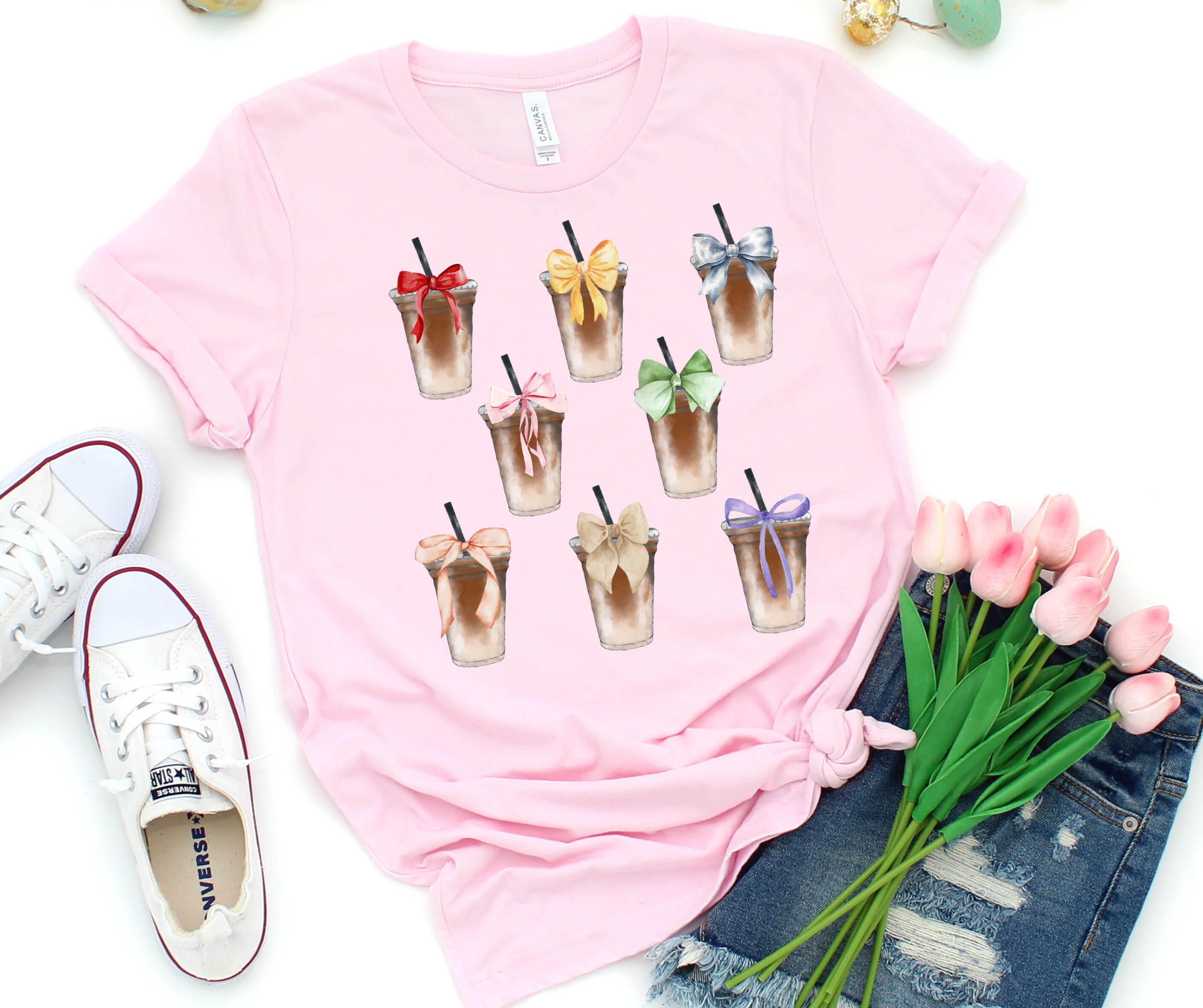 Coffee Girl, Coquette, Coquette Coffee, Iced Coffee, Coffee Bow Png ...