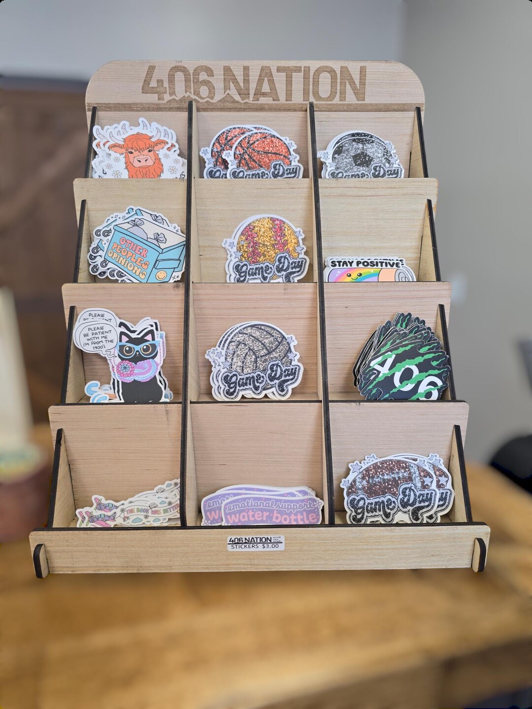 Sticker Store Display Riser - Etsy