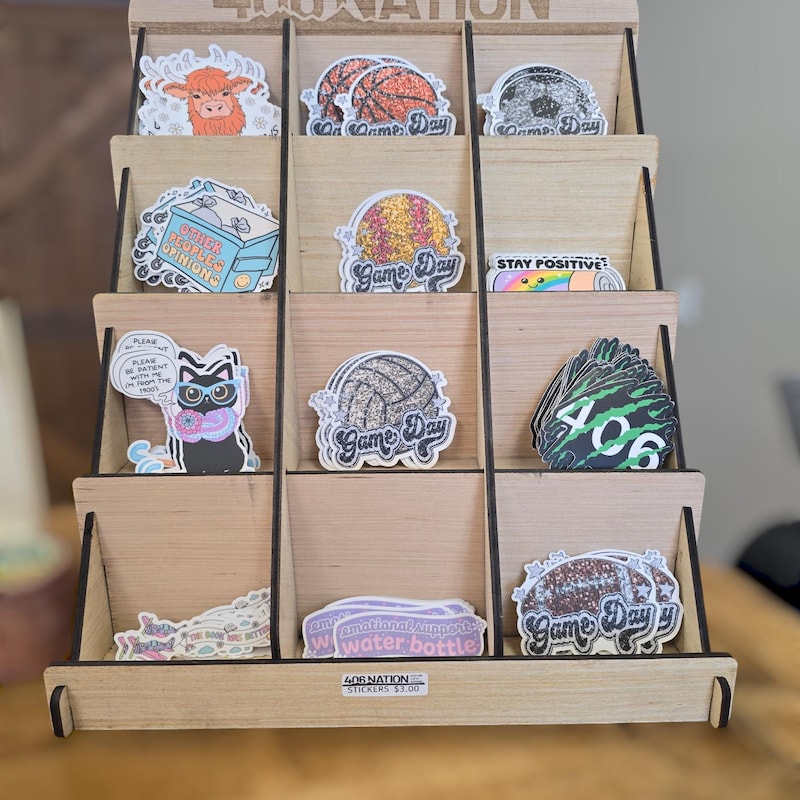 Sticker Display Svg - Etsy