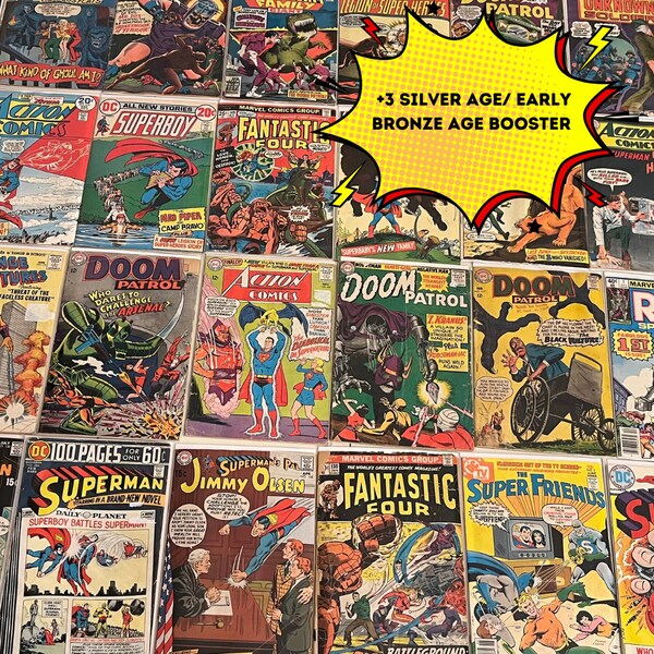 Silver Age Comics - Etsy