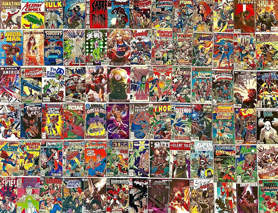 Comic Book Mystery Box - Etsy