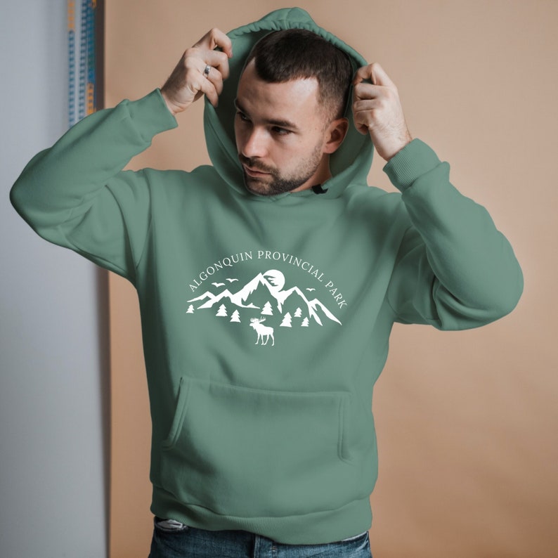 Algonquin Park Hoodie, Canada National Parks, Retro Camping - Etsy