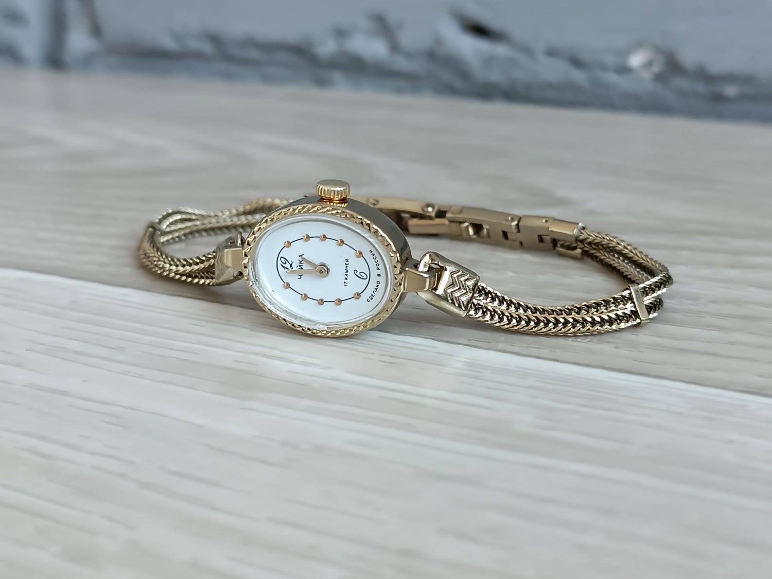 Chaika Watch. Ladies Clock. Vintage Style. Mechanical Watch Cal. 1301 ...