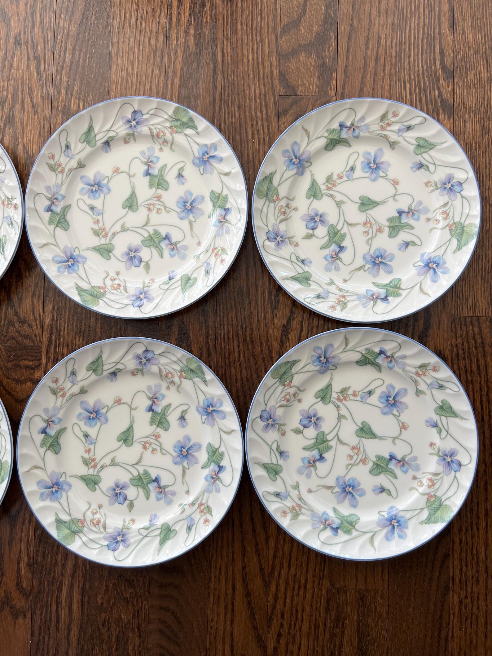 Vintage Gorham Sweet Violet Salad Plates, Set of 8, Fine China - Etsy