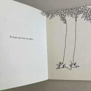 Vintage L'arbre Au Grand Coeur (the Giving Tree) in French, Par Shel ...