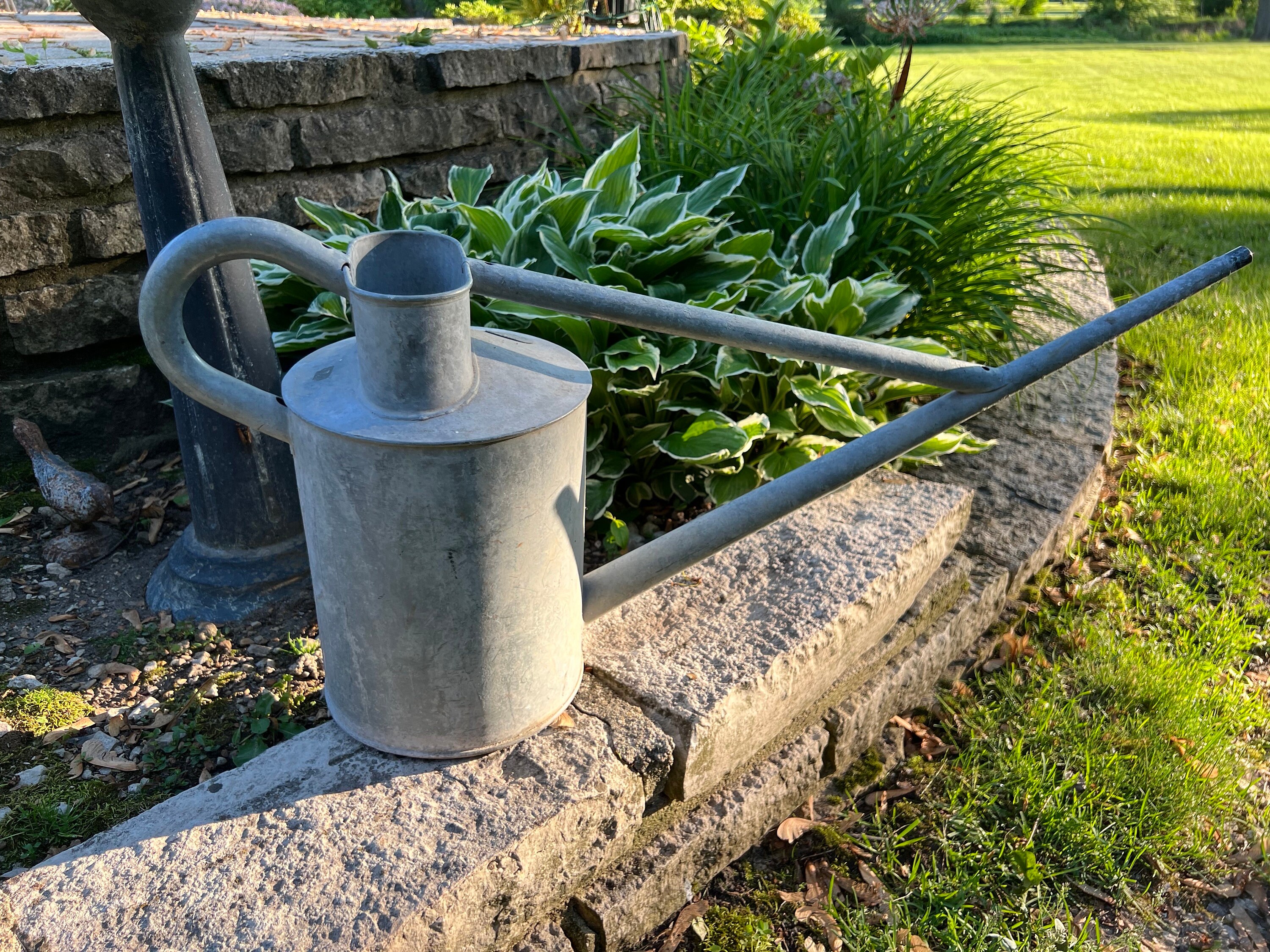 Vintage Haws Galvanized Watering Can, Made in England - Etsy