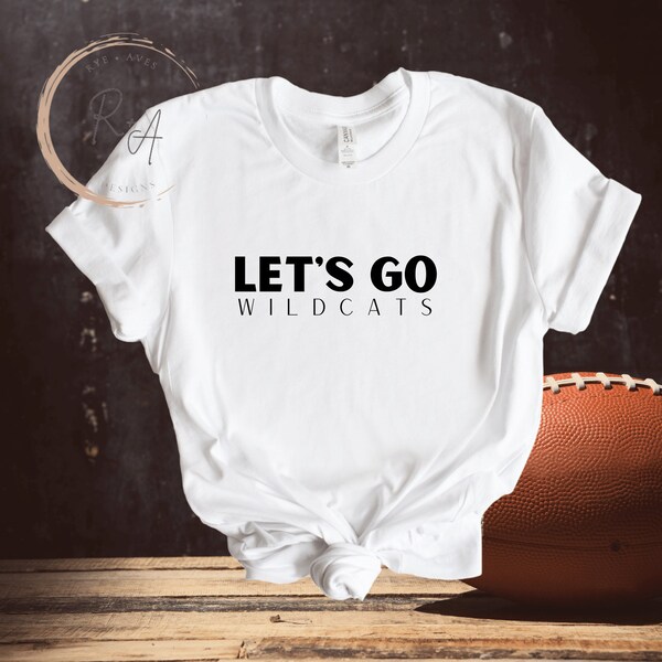 Lets Go Wildcats Svg - Etsy