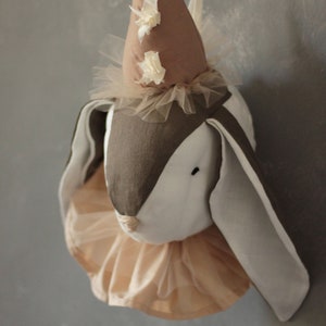 Circus Rabbit Head Rabbit Mount Animal Head Nursery Wall - Etsy