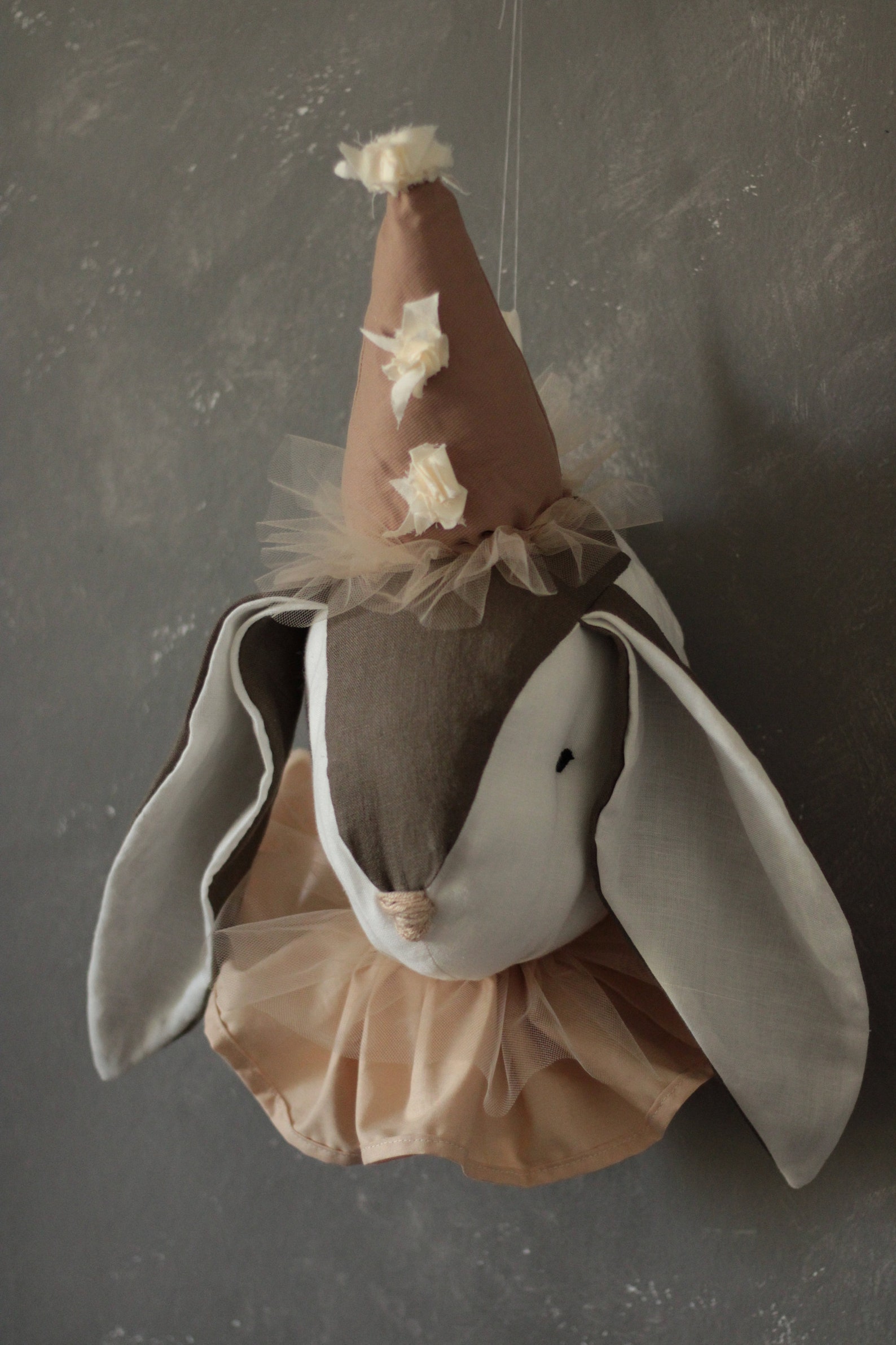 Circus Rabbit Head Rabbit Mount Animal Head Nursery Wall - Etsy