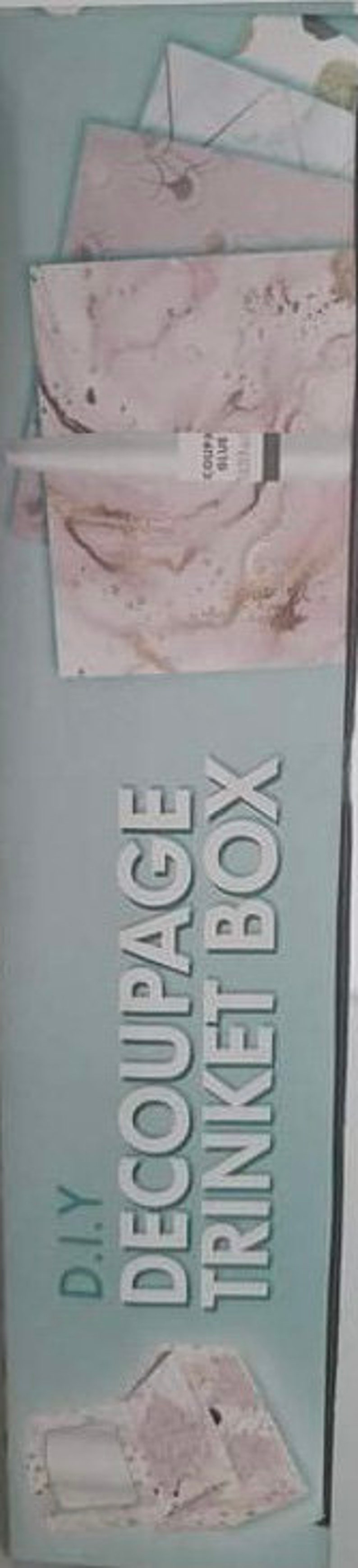 DIY Trinket Box Design Set Jewelry Box Craft Kit - Etsy