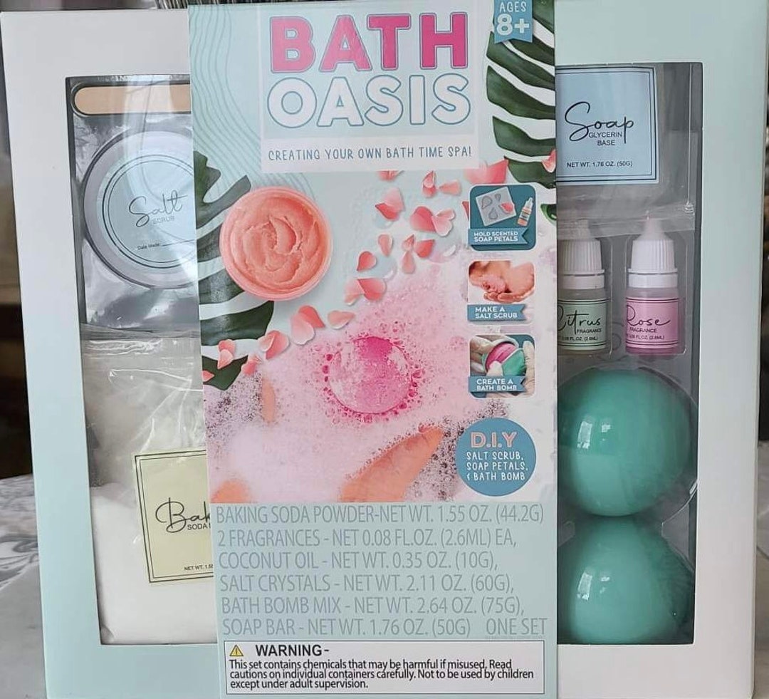 DIY Bath Spa Craft Kit Beauty Gift Set - Etsy
