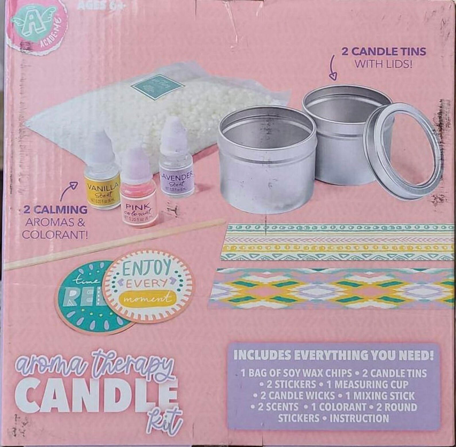 Soywax Scented Candle Making Aromatherapy Craft Kit - Etsy