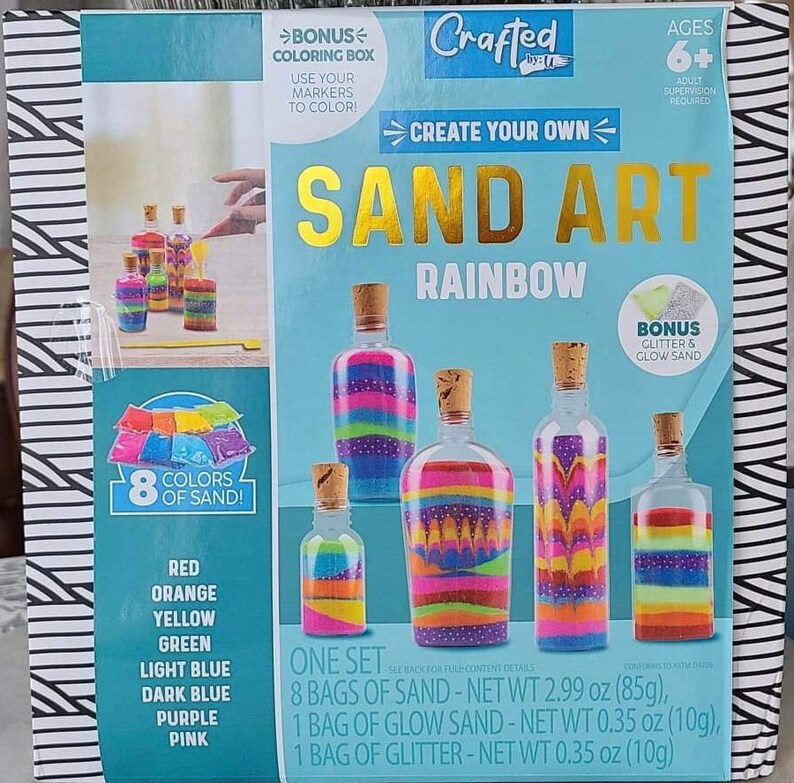 DIY Craft Sand Art Kit - Etsy
