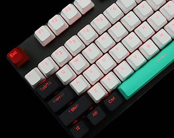 White Key Caps - Etsy