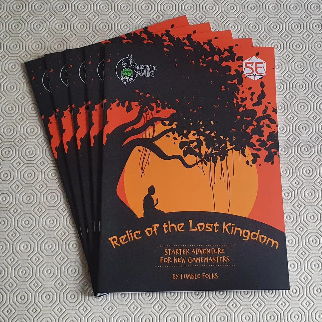 Relic of the Lost Kingdom D&D 5e Level 1 One-shot Adventure (physical ...
