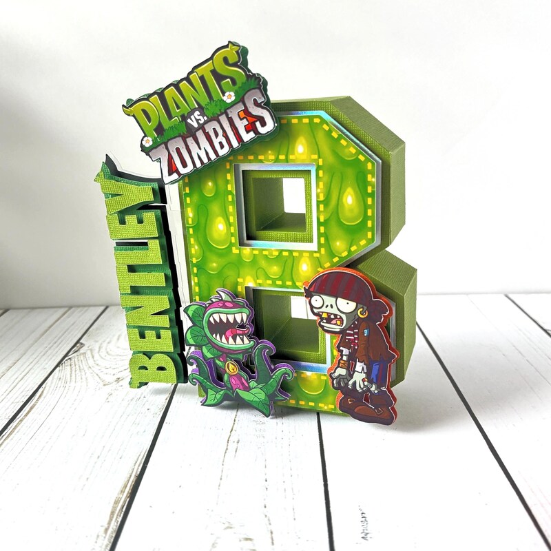 Plant Zombies 3 - Etsy