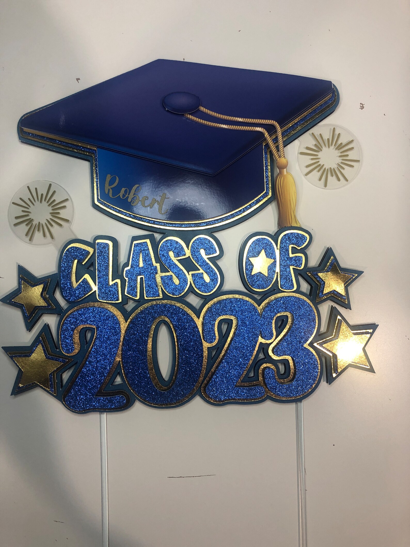 Graduation Caketopper Graduation Party Decor Cake Topper - Etsy