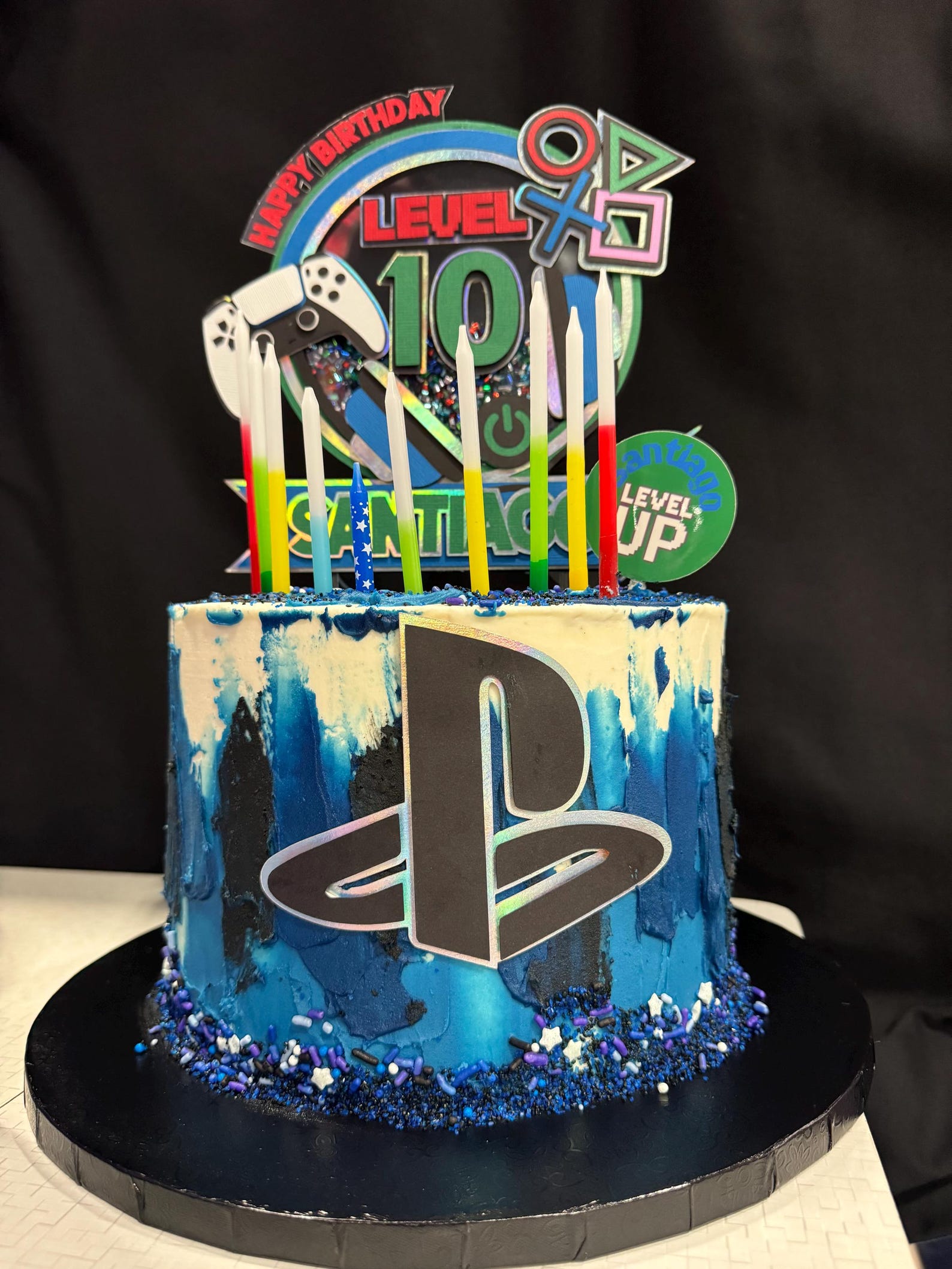 Custom Video Game Cake Topper: Gamer Birthday Party Decoration - Etsy