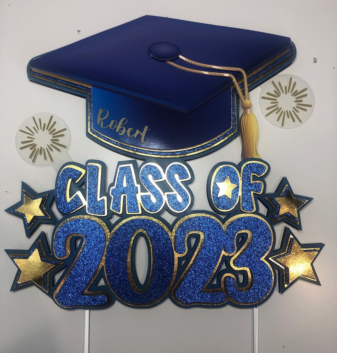 Graduation Caketopper Graduation Party Decor Cake Topper - Etsy