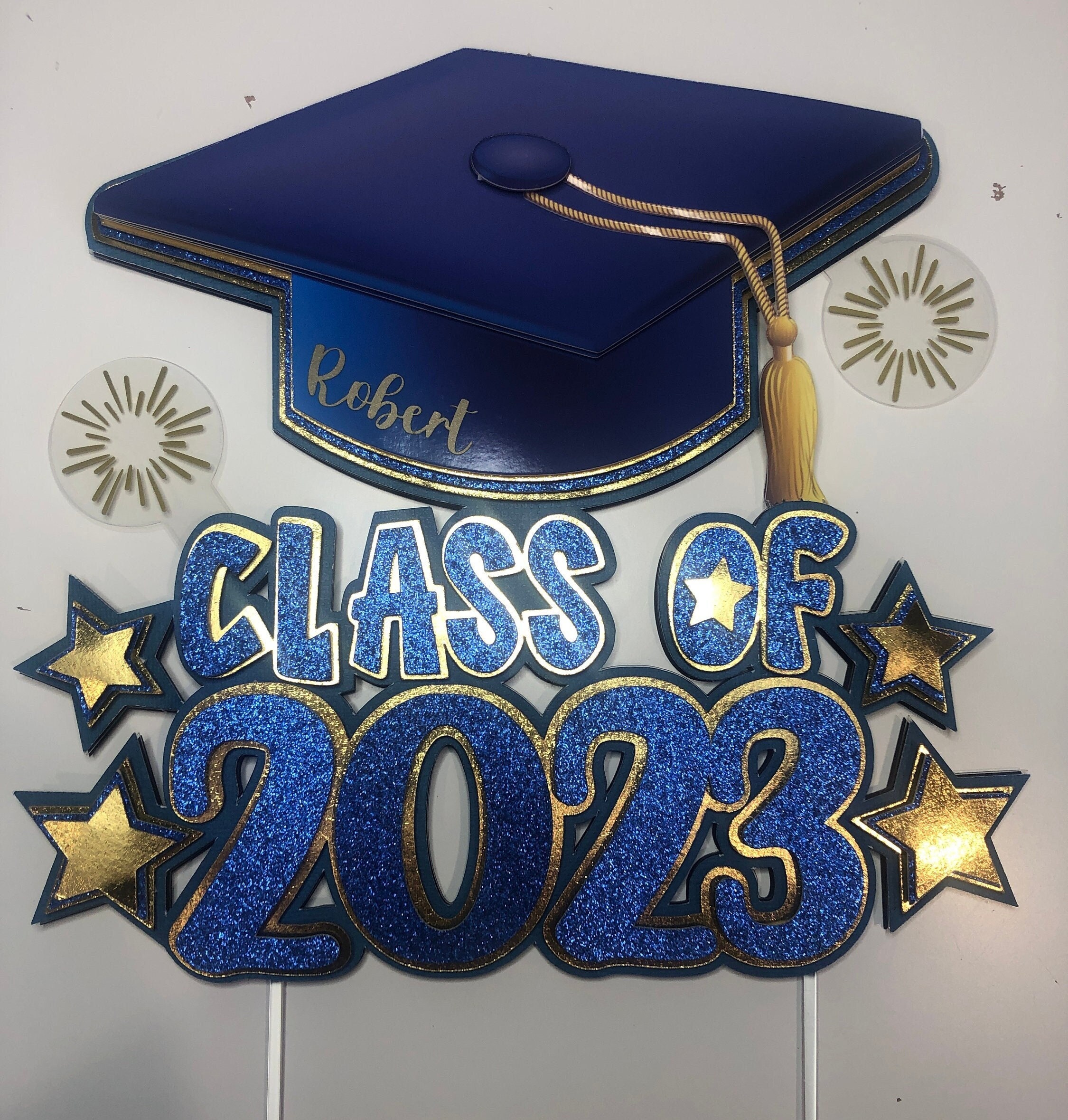 Graduation Caketopper Graduation Party Decor Cake Topper - Etsy