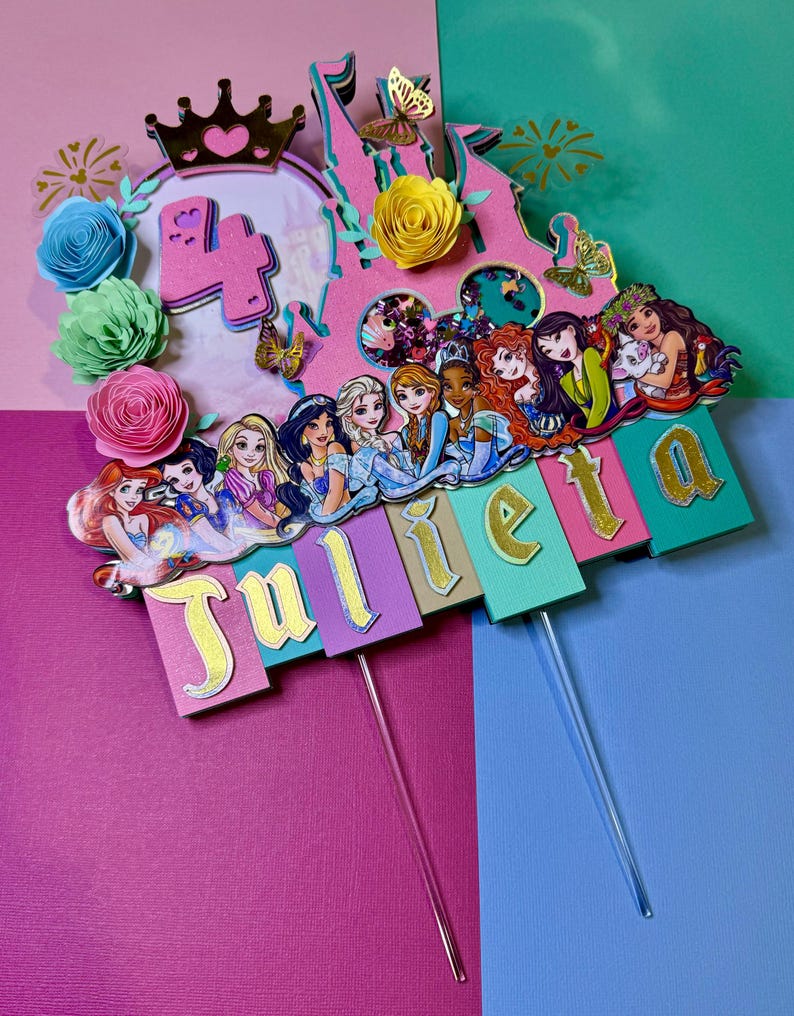 Inspired Princess Topper, Inspired by Princess Topper, Princess ...