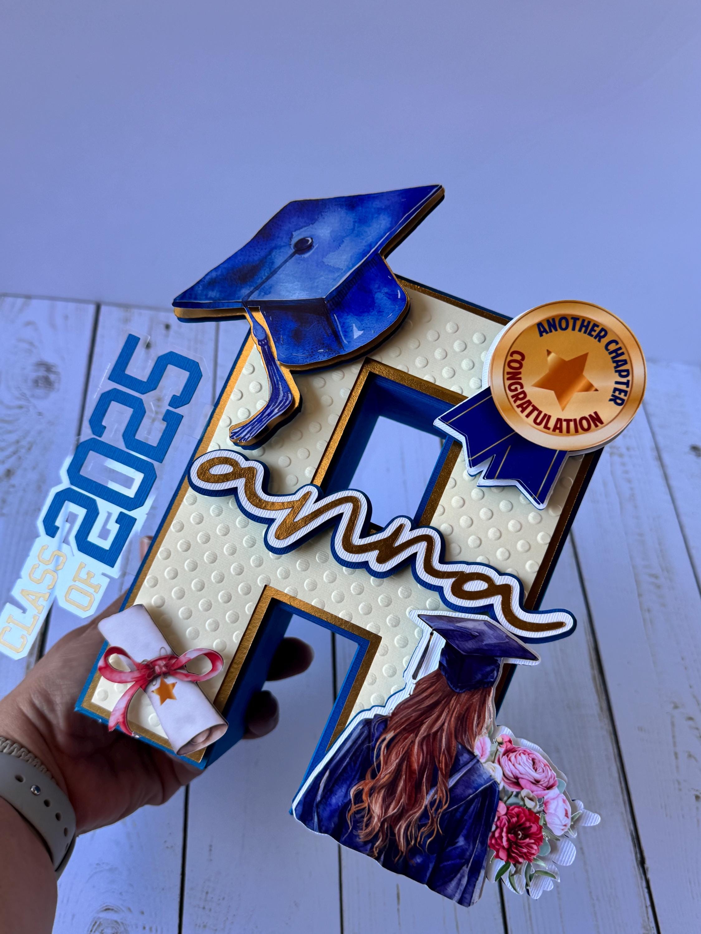 Graduation 3D Letter: Class of 2025 Centerpiece - Etsy