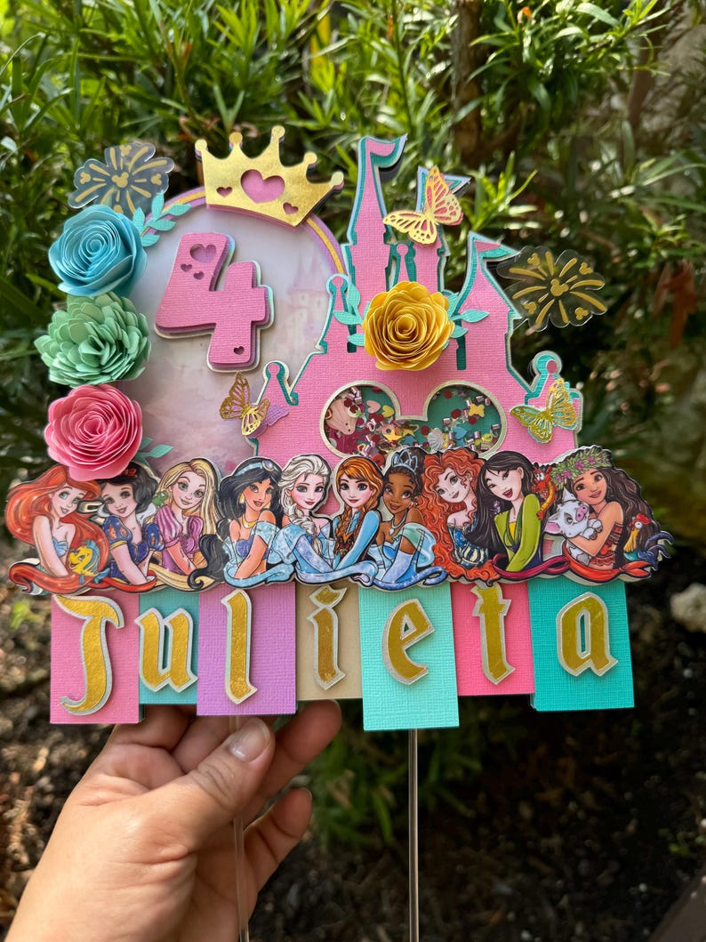 Inspired Princess Topper, Inspired by Princess Topper, Princess ...