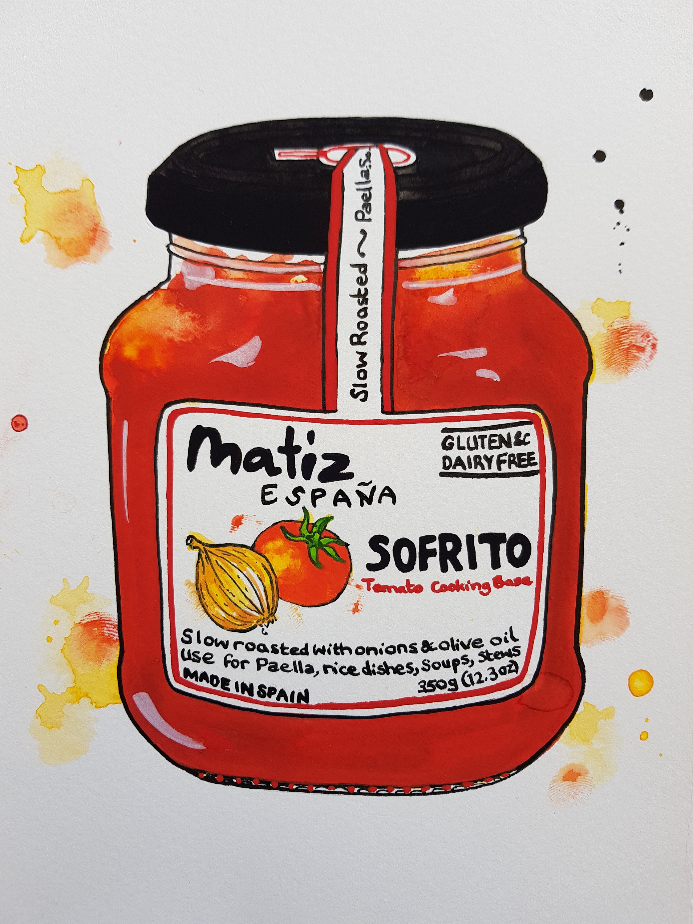Matiz Sofrito — Emma Dibben Illustration