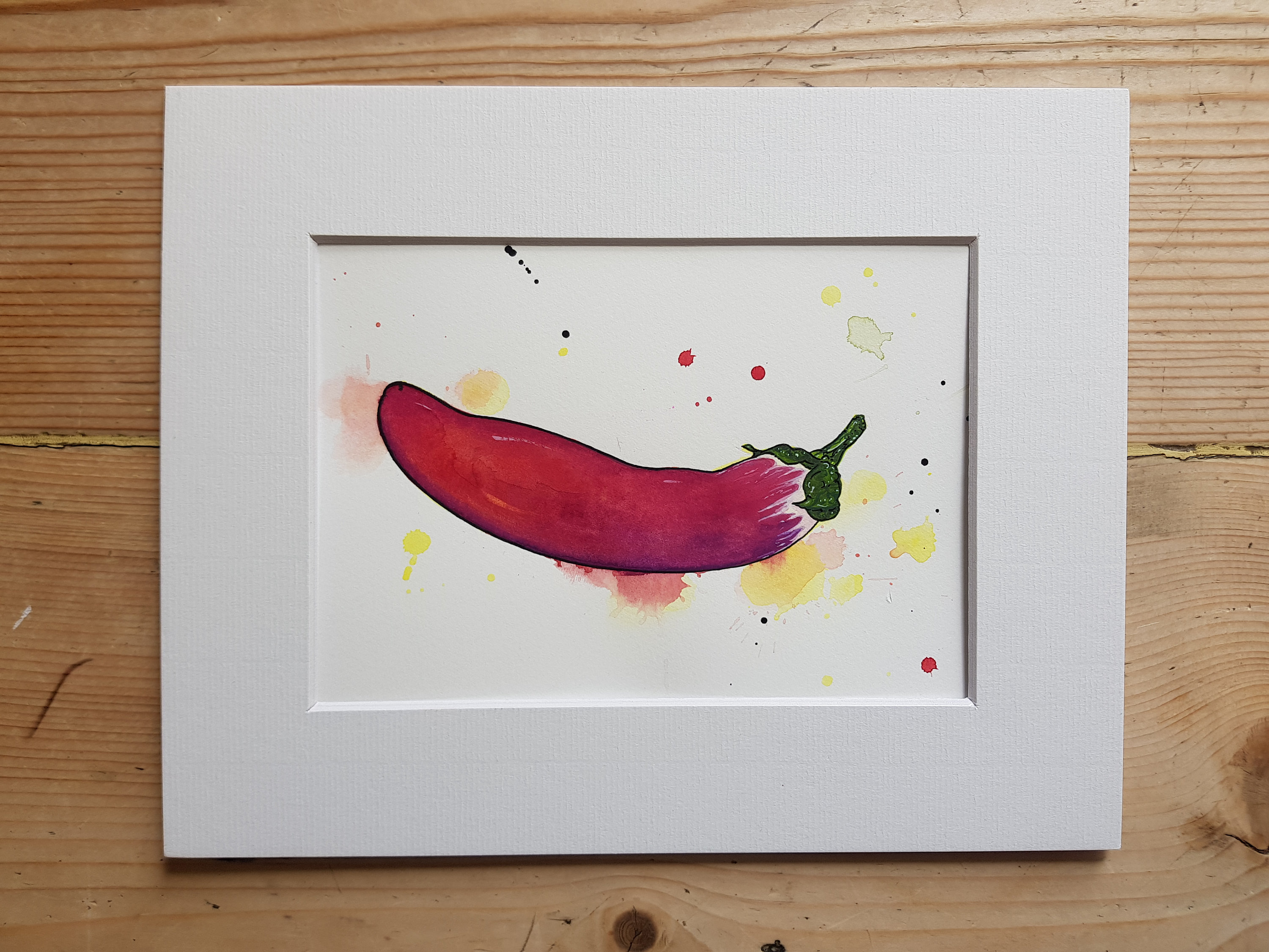 Aubergine — Emma Dibben Illustration