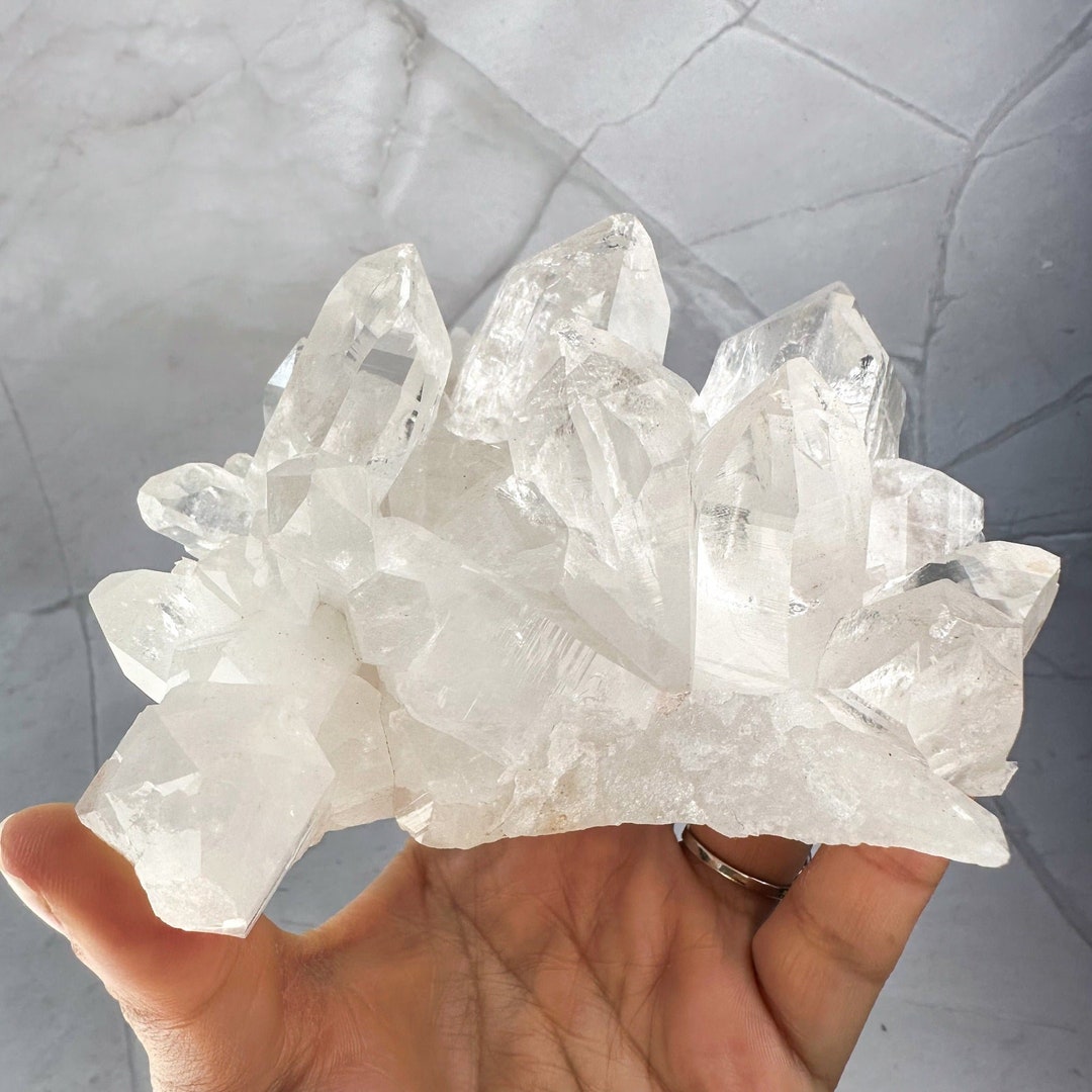 Himalayan Quartz Cluster Himalayan Quartz Statement Piece Crystal ...