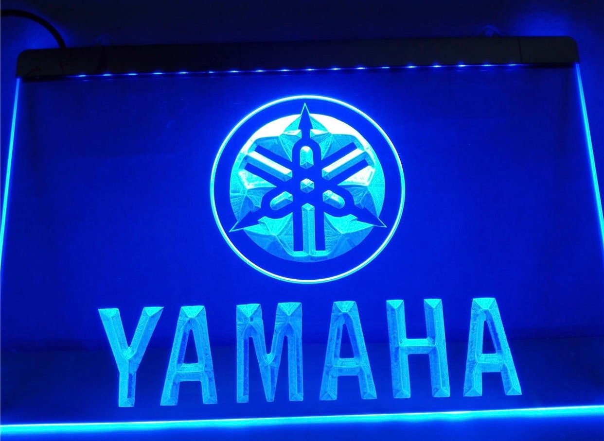 YAMAHA Led Light Sign Neon Sign Gift 30x20cm or 40x30cm, 8 Colors ...