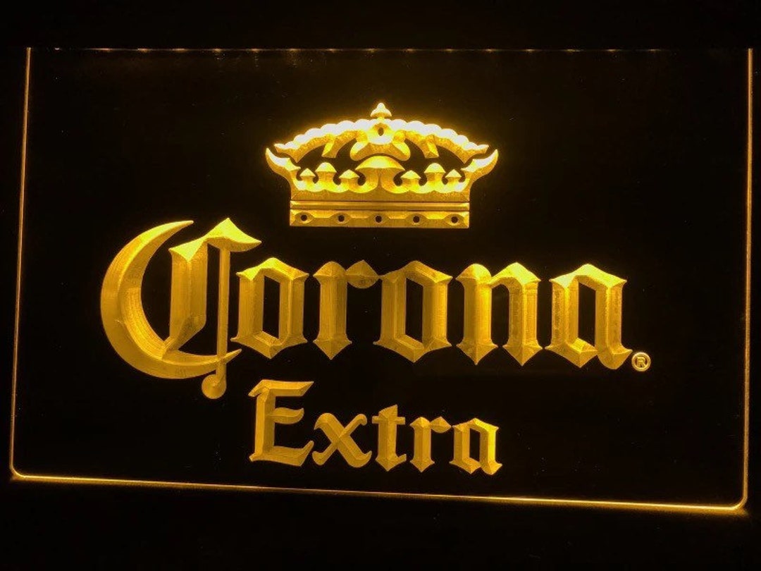 CORONA Led Light Panel Neon Sign Gift Lamp 30x20cm or 40x30cm, 8 Colors ...