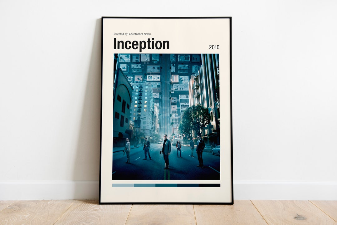 Inception Poster Leonardo Dicaprio Inception Gift Christopher Nolan ...
