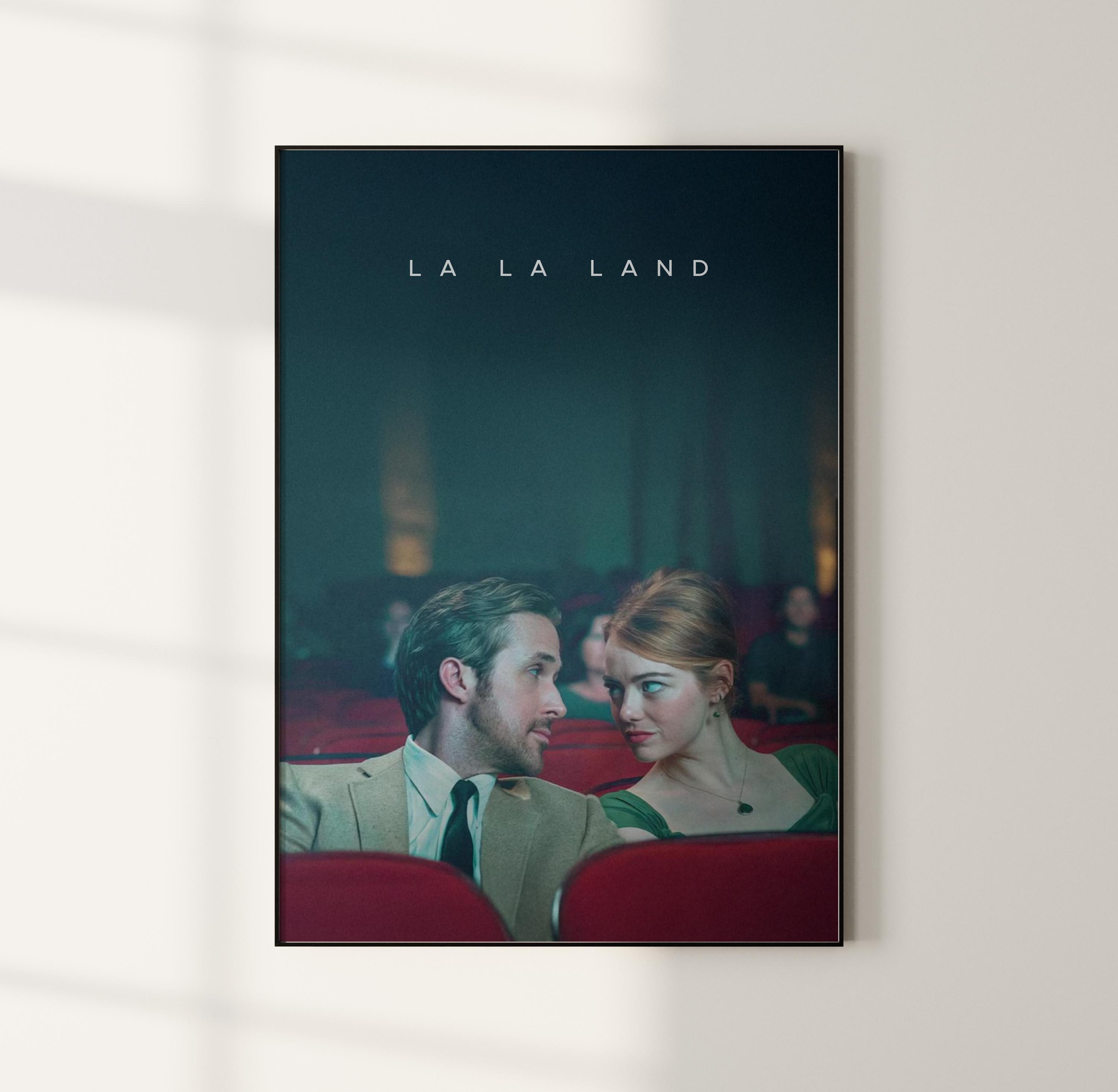 La La Land Minimalist Poster | Mia and Sebastian | Ryan Gosling Poster ...