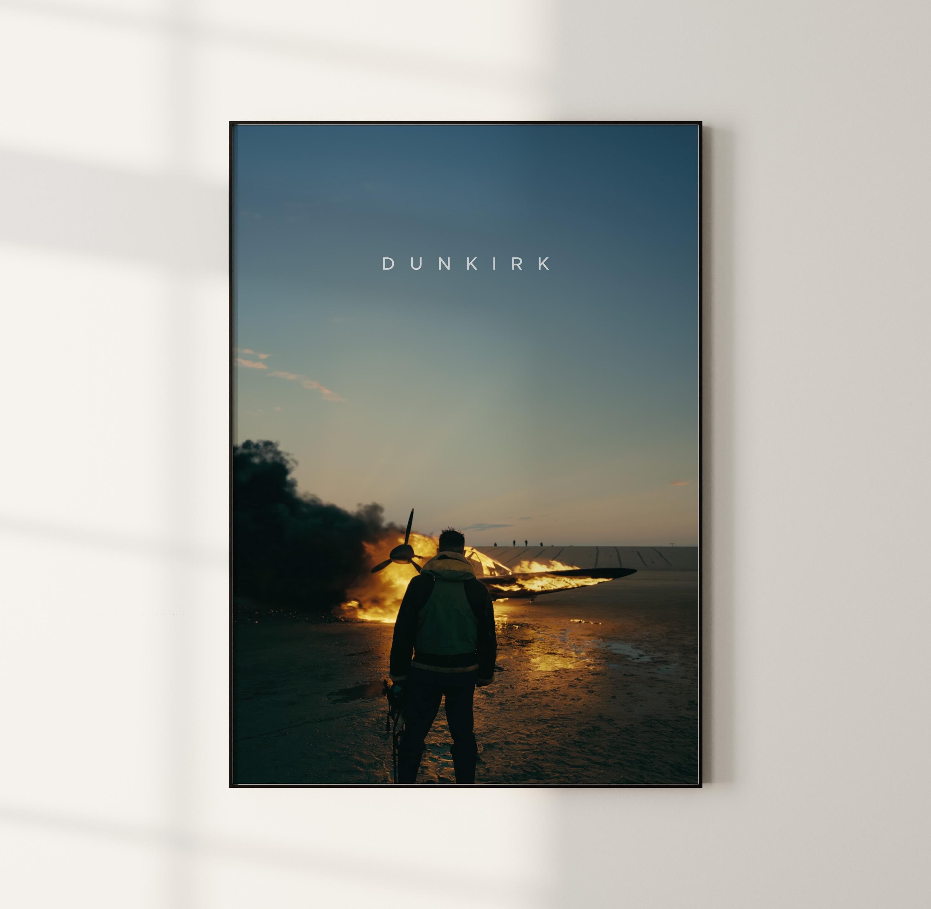 Dunkirk Minimalist Poster | Movie Print | Christopher Nolan | Movie Wall Art - Etsy
