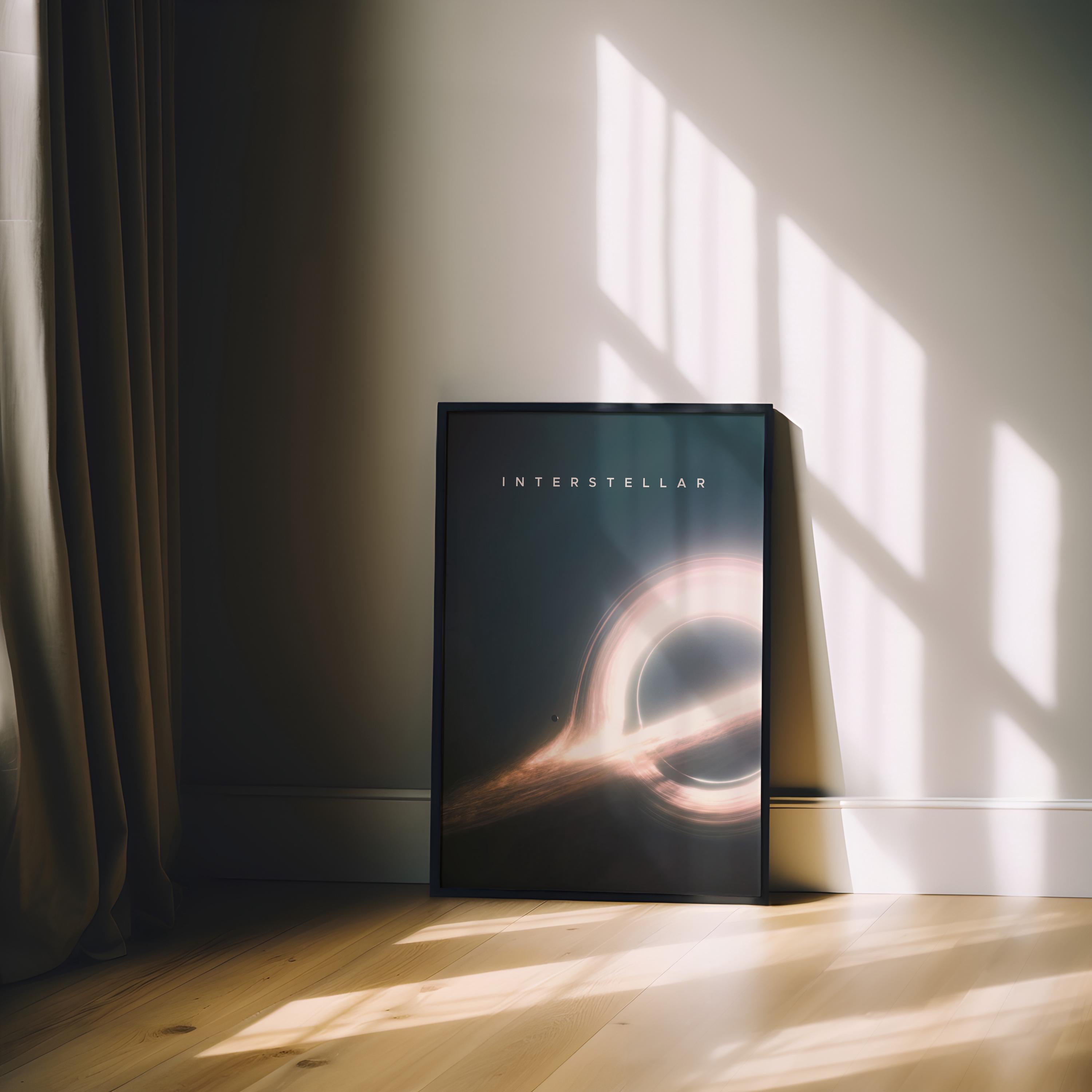 Interstellar Minimalist Poster | Christopher Nolan | Interstellar Gift ...