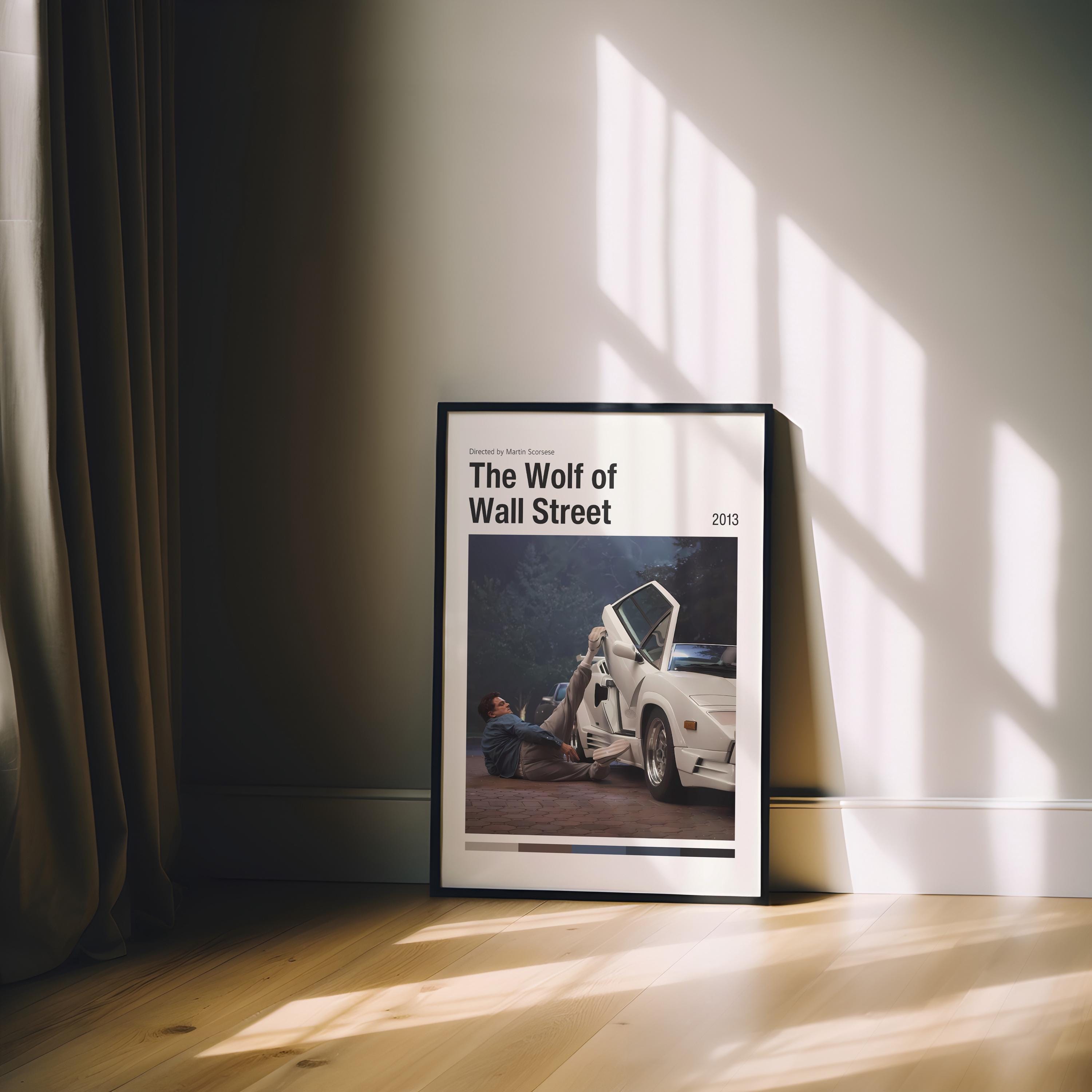 The Wolf of Wall Street Poster | Leonardo Dicaprio | Finance Gift | the ...