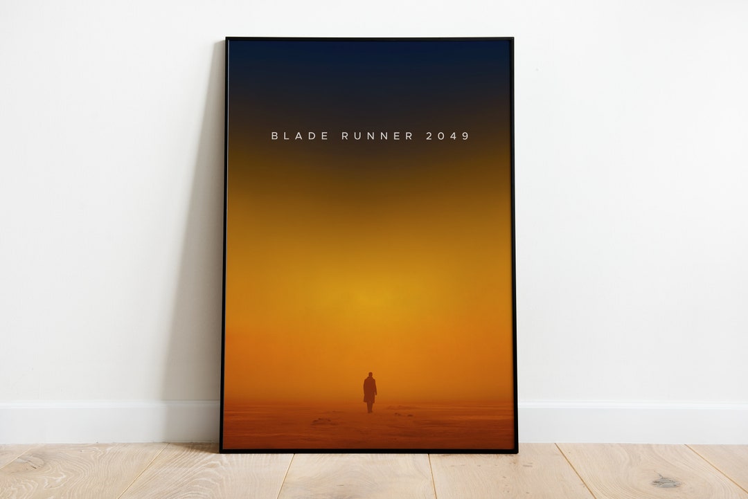 Blade Runner 2049 Minimalist Poster | Movie Print, Movie Wall Art - Etsy