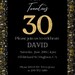 Thirty Birthday Party Invitation 30th Bday Invite Party RIP 20s Dirty ...