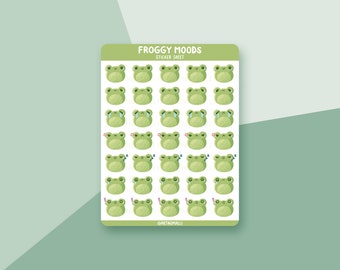 Frog Mood Tracker - Etsy